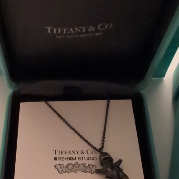 Tiffany & Co. | Jewelry | Tiffany Co Charmander Pokmon Pendant Necklace ...